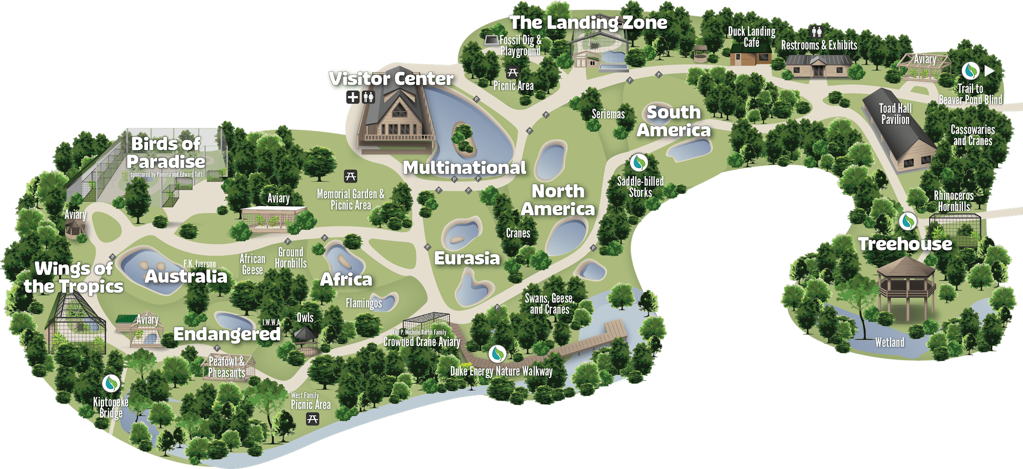 Birds & Exhibits – Sylvan Heights Bird Park